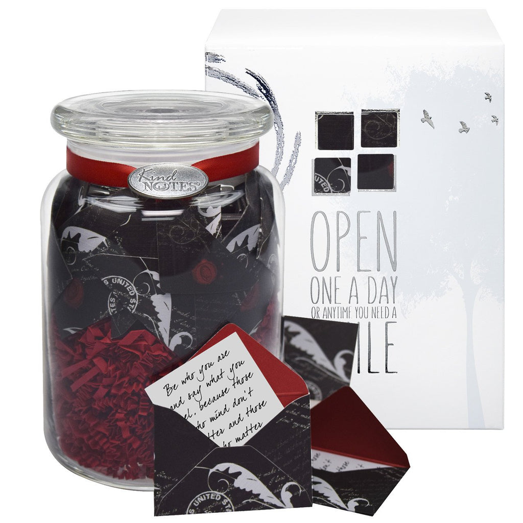 Personalized & Thoughtful Gifts KindNotes: Jar of SMILES