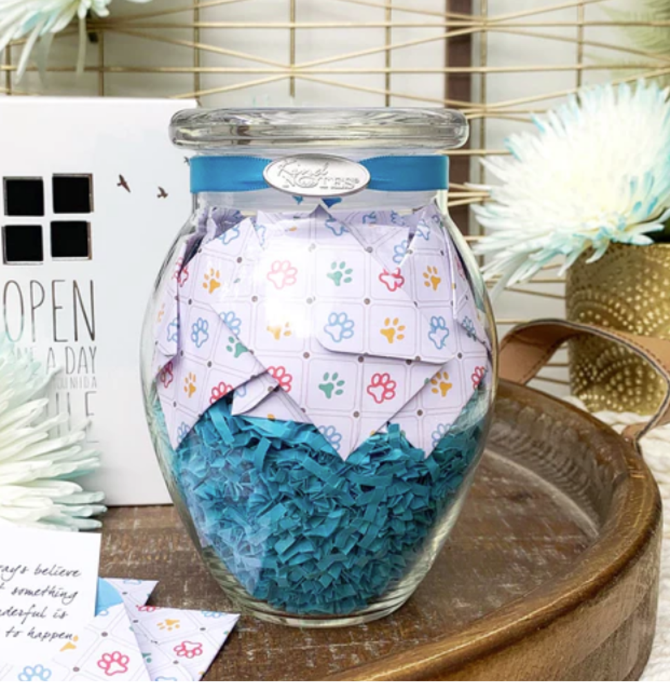 Unique Sympathy Gifts to Ease Grief KindNotes: Jar of SMILES