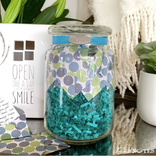 Customized Wedding Anniversary Gifts for the Newlyweds KindNotes: Jar ...