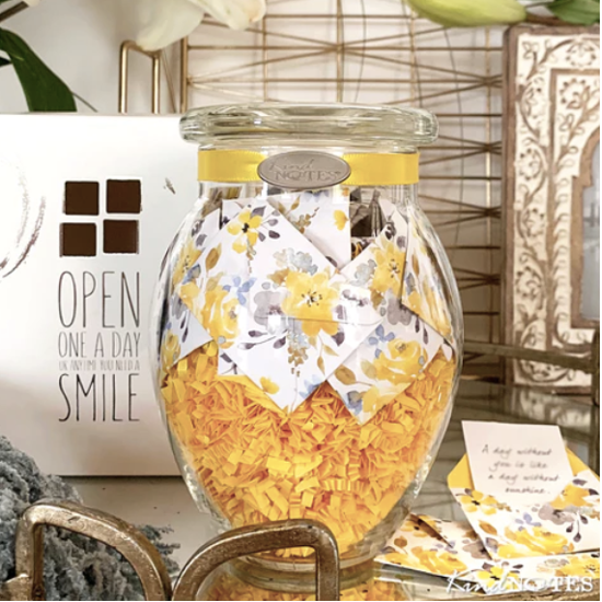 The Best Inspirational Gifts to Make Someone Smile KindNotes: Jar of SMILES