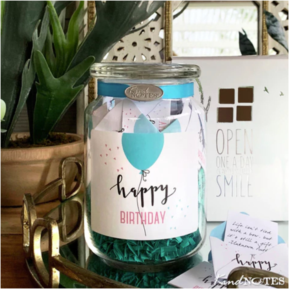 Thoughtful Birthday Jar Ideas for Unforgettable Celebrations KindNotes ...
